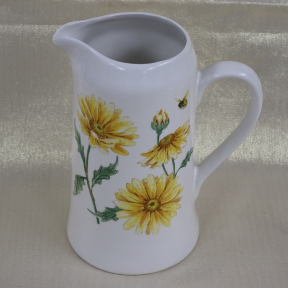 Maxcera | Dining | Maxcera Sunflower Bees Spring Collection Ceramic ...